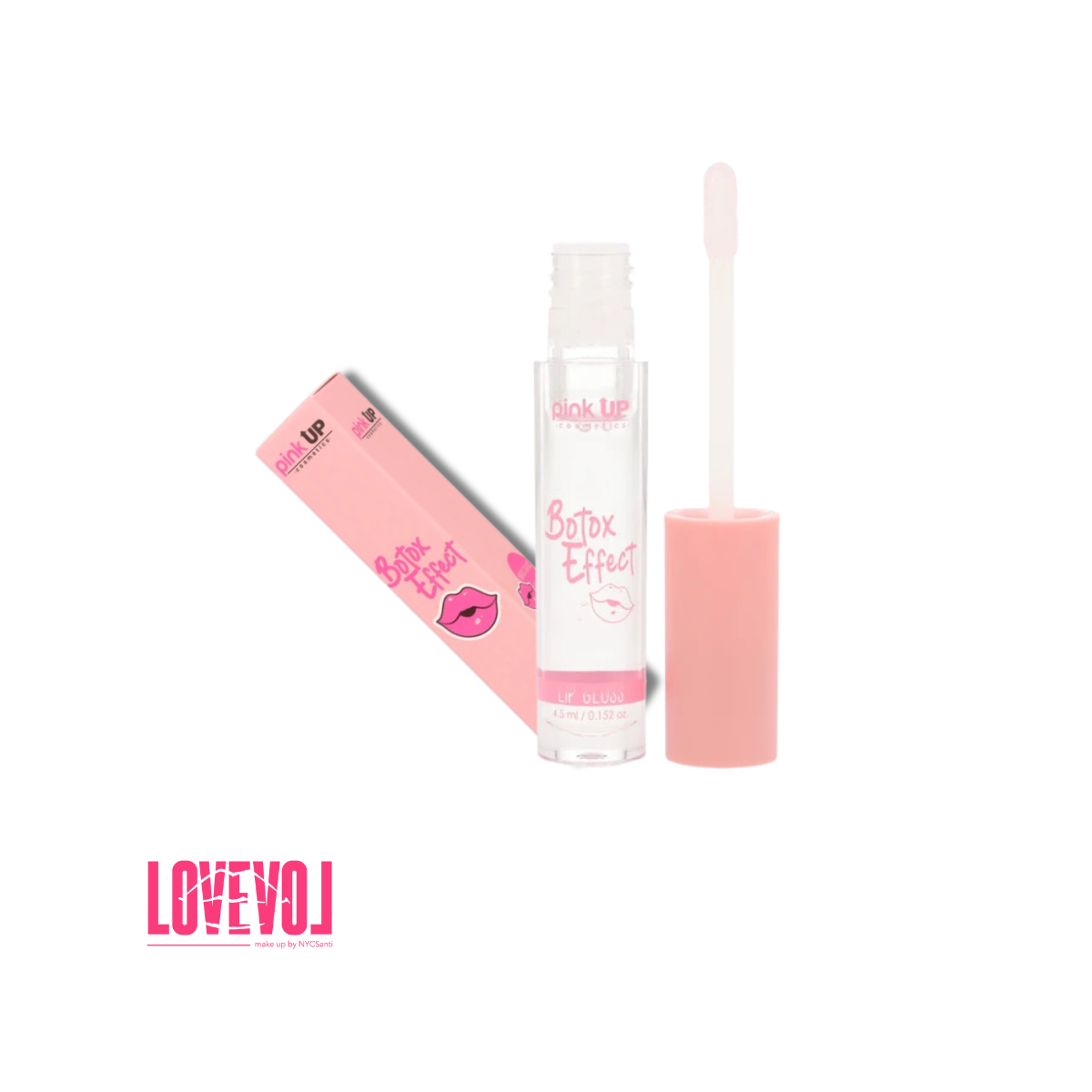 Gloss Efecto Botox de Pink up – LOVEVOL BY NYCSanti